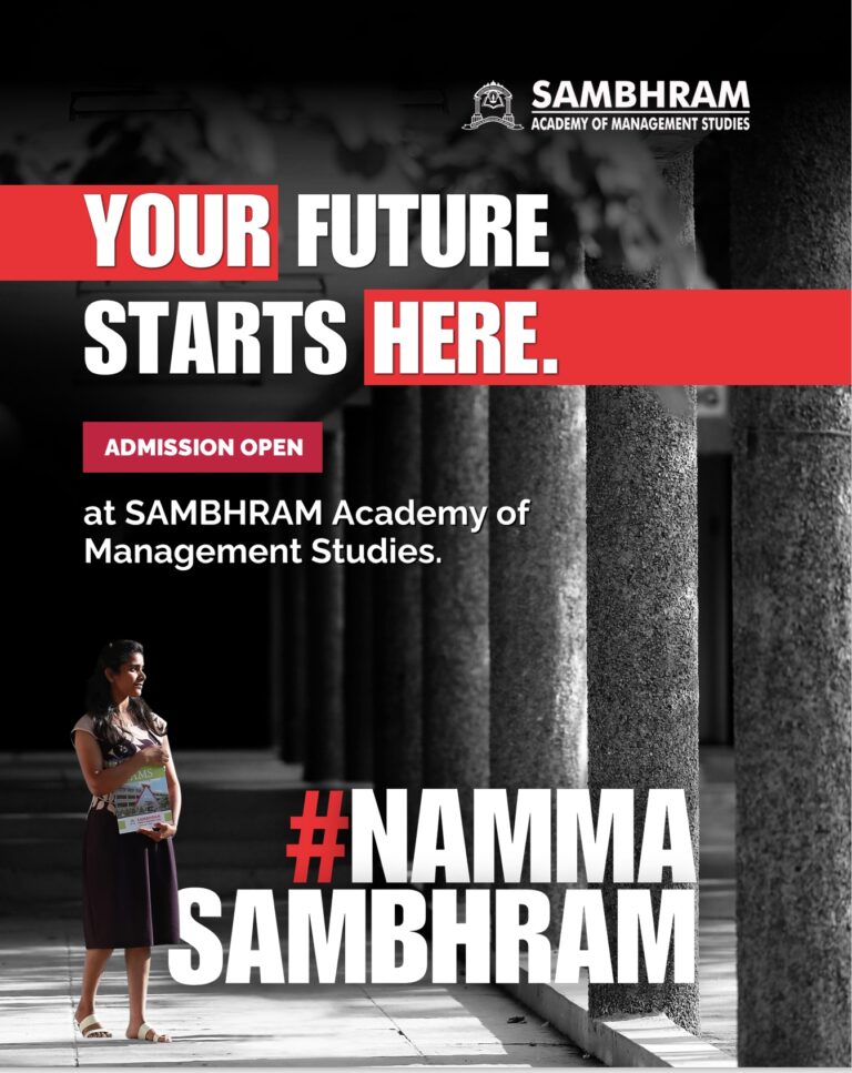 Sambhram Academy of Management Studies – SAMS